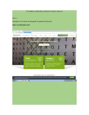 Calaméo - Tutorial Sopa De Letras En Educaplay