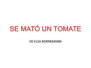 Calaméo - Se Mató Un Tomate