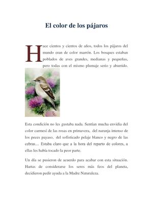Calaméo - El Color De Los Pájaros