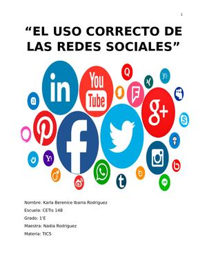 Calaméo - El uso correcto de las redes sociales
