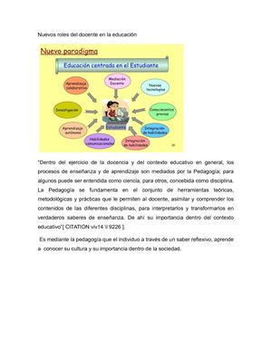 Calaméo - Rol Del Docente En La Educacion