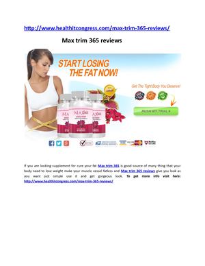 Calaméo - Maxtrim reviews