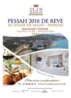 Calaméo - Vacances Pessah 2019 Olam Holidays