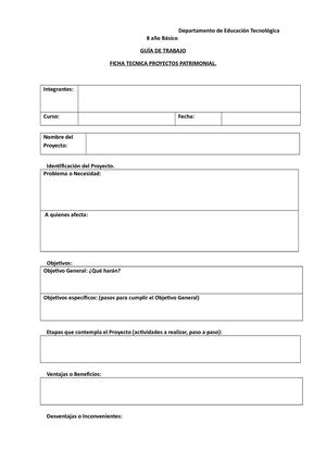 Calaméo - Christopher Donoso Diaz 5 Ficha Tecnica