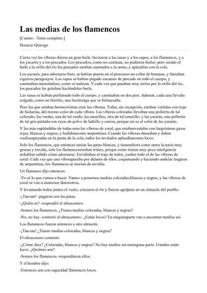 Calaméo - Las Medias De Los Flamencos