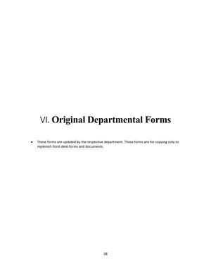 Calaméo - VI. Departmental Forms