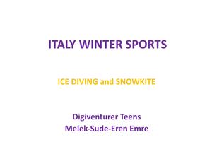 Calaméo - Italy Winter Sports