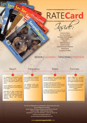 Calaméo - SECURE MAGAZINE RATE Card