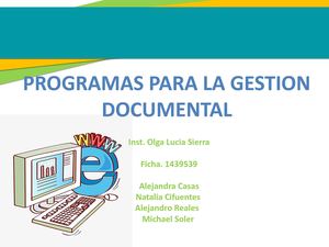 Calaméo - Programas De Gestion