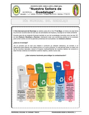 Calaméo - Día Mundial Del Reciclaje