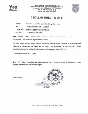 Calaméo - Entrega De Informe Al Hogar