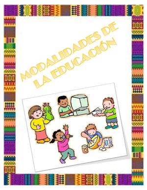 Calaméo - Modalidades De La Educación