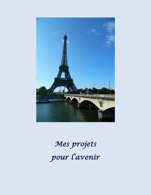 Calaméo - Mes Projets Pour L'avenir