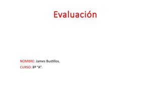 Calaméo - Evaluación James Bustillos