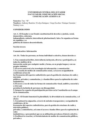 Calaméo - Considerandos