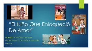 Calaméo - El Niño Que Enloquecio De Amor