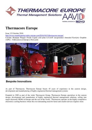 Calaméo - Thermacore Europe Word Presentation
