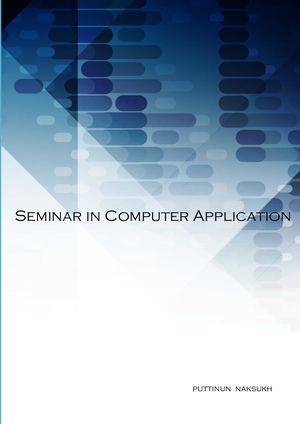 Calaméo - Seminar in Computer Application