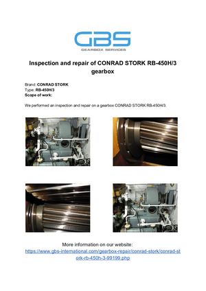 Calaméo - Inspection And Repair Of CONRAD STORK RB 450H%2F3 Gearbox