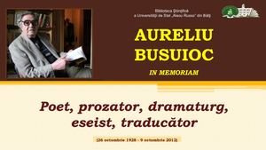 Calaméo - Aureliu Busuioc : In memoriam : Poet, prozator, dramaturg ...