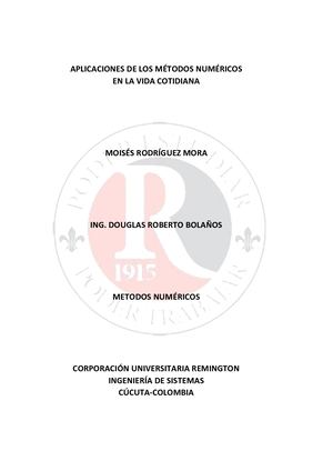 Calaméo - Aplicaciones de Los Métodos Numéricos