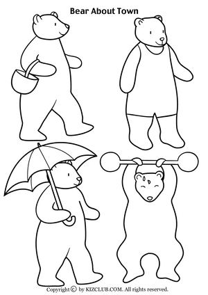 Calaméo - Flashcards (Bw) bear about town