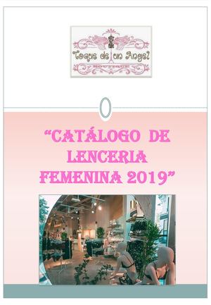 Calaméo - Catálogo De Lenceria Femenina