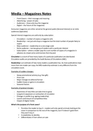 Calaméo - Media Magazine Notes