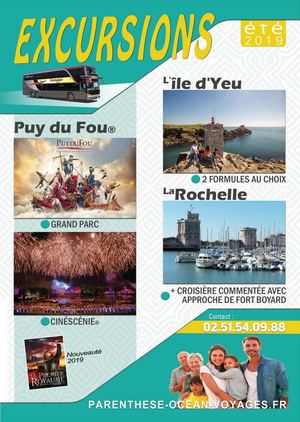 Calaméo - Brochure excursions été 2019
