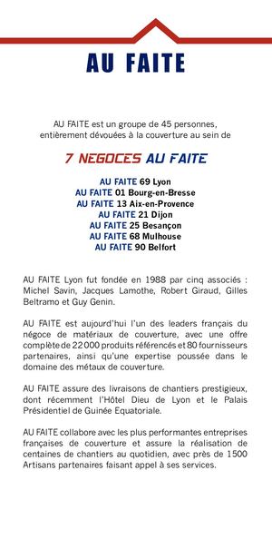Calaméo - Au Faite Catalogue Produits 1