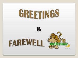 Calaméo - Greetings Farewell Ppt Fun Activities Games 7742