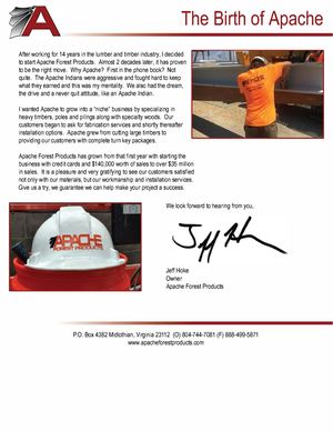 Calaméo - Apache Forest Products Color Brochure