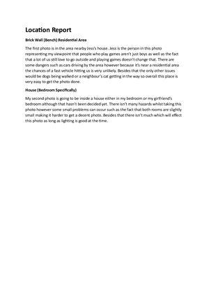 Calaméo - Location Report