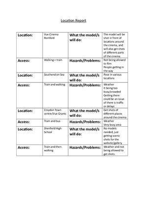 Calaméo - Location Report