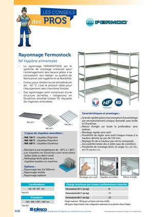 Calaméo - FERMOD Rayonnage Fermostock