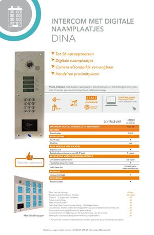 Calaméo - Push Button Intercom Inbouw Rvs Nl