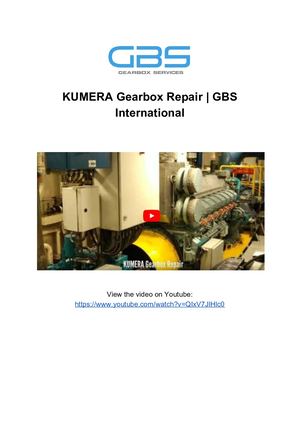 Calaméo - KUMERA Gearbox Repair _ GBS International