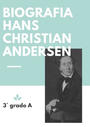 Calaméo - Biografia Hans Christian Andersen 3a