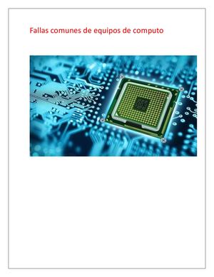 Calaméo - Fallas Comunes De Equipo De Equipo De Computo