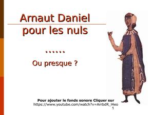 Calaméo - Arnaut Daniel Pour Les Nuls