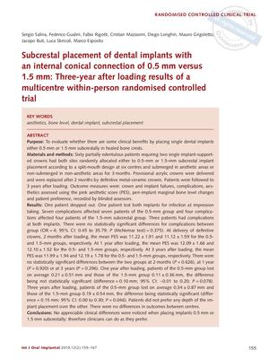 Calaméo - Subcrestal placement of dental implants with an internal ...