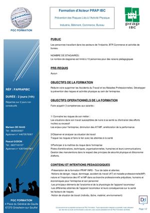 Calaméo - Formation D Acteur PRAP IBC