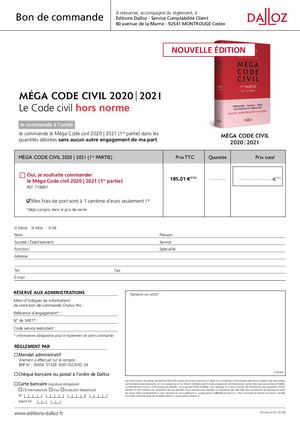 Calaméo - Bdc Mega Code Civil 1re partie