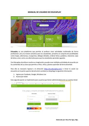 Calaméo - Manual Educaplay