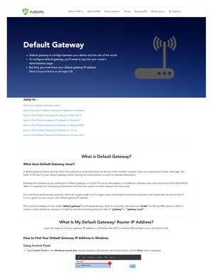 Calaméo - What Is Default Gateway How To Find My Gateway Ip Address ...