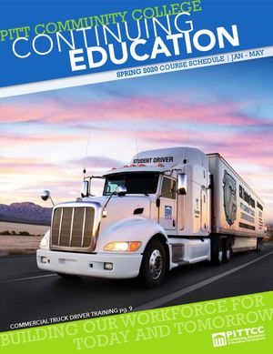 Calaméo - Pitt Community College Continuing Education Spring 2020 ...