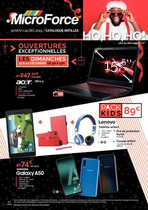 Calaméo - MicroForce Catalogue Noel 2019 Antilles