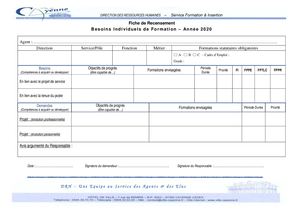 Calaméo - Fiche Recensement Formation Individuelle 2019 2