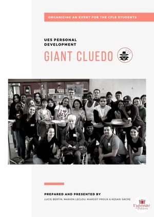 Calaméo - Cluedo Géant