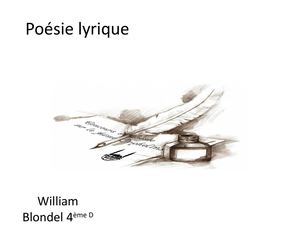Calaméo - Poésie Lyrique